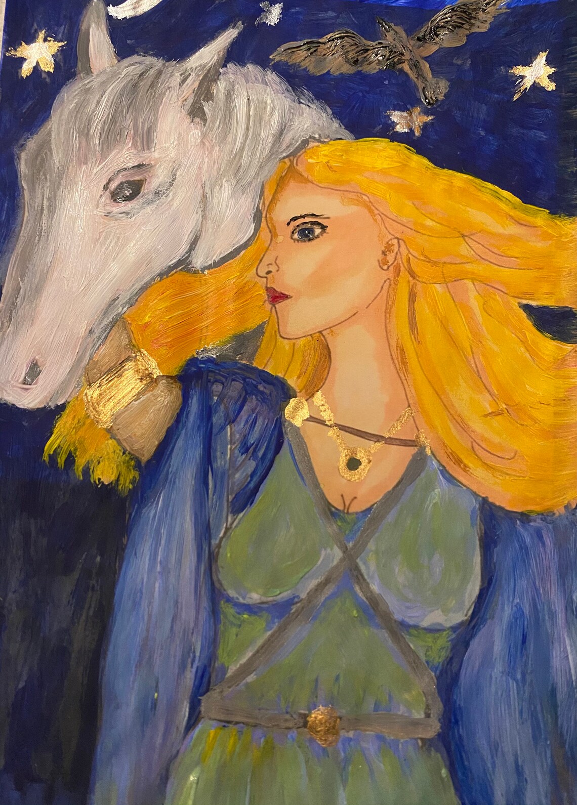 Rhiannon Prayer Card - Etsy UK