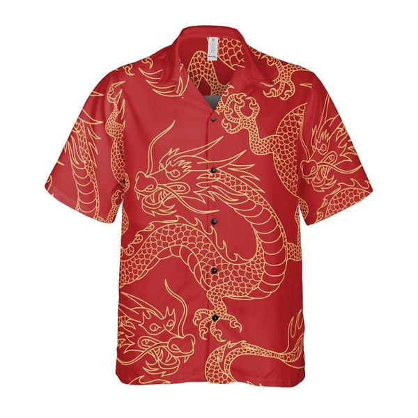 Dragon Button up Shirts - Etsy