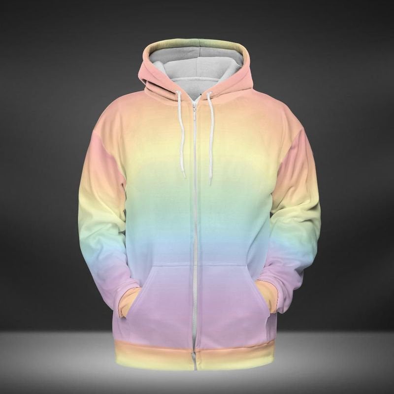 Mens Hoodie Gradient - Etsy