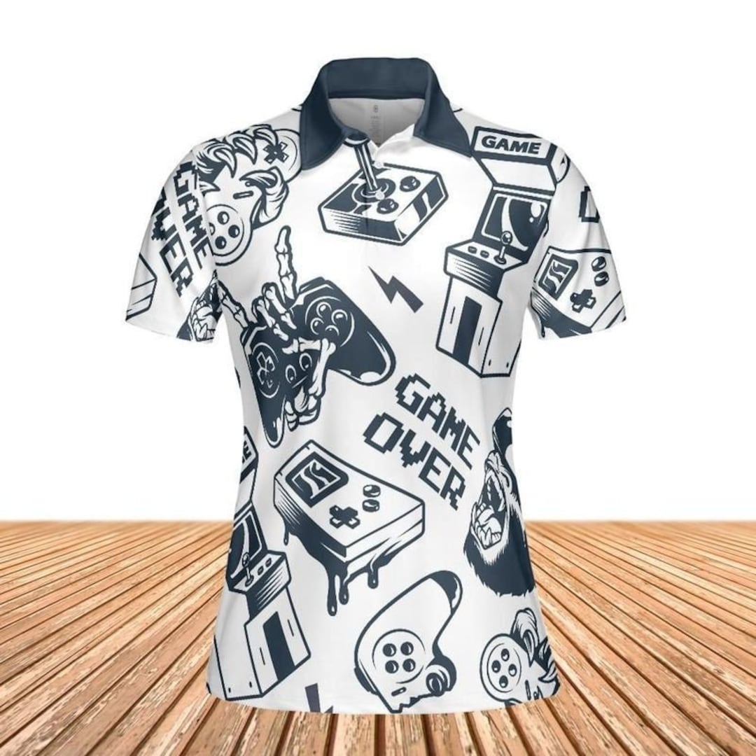 Game Over Women's Polo Shirt - Etsy