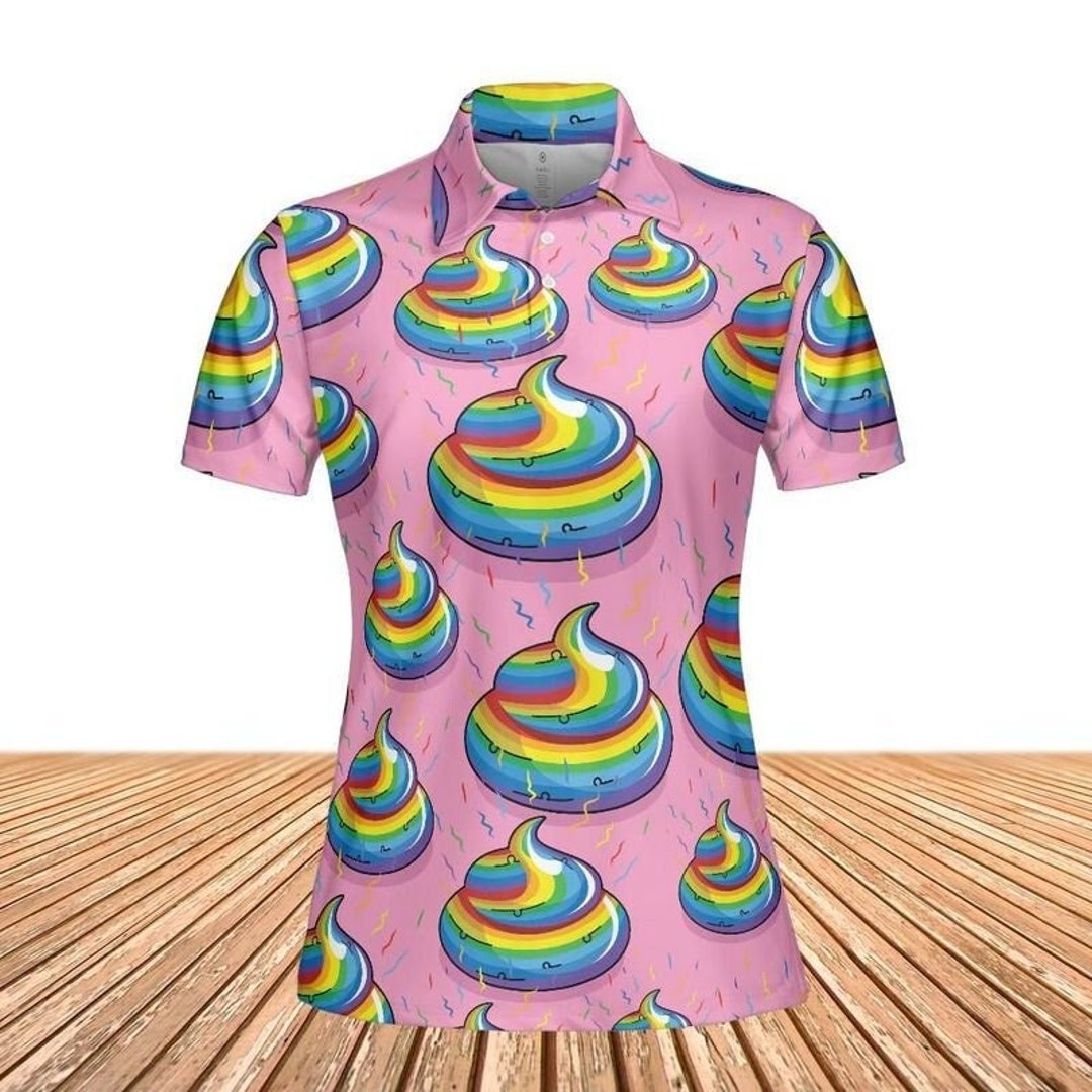 Unicorn Poop Women's Polo Shirt - Etsy