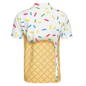 Ice Cream Cone Polo Shirt - Etsy