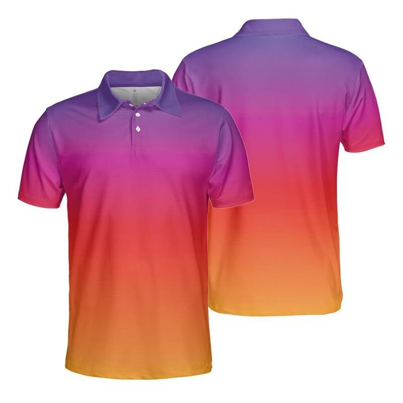 Beach Sunset Polo Shirt - Etsy