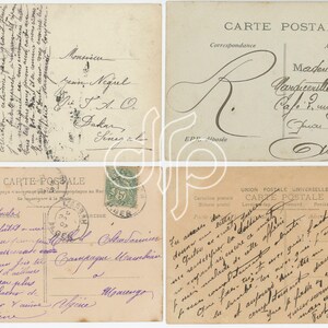 Printable 20th Century French Postcards, Vintage Cards, Ephemera, Old ...