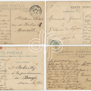 Printable 20th Century French Postcards, Vintage Cards, Ephemera, Old ...