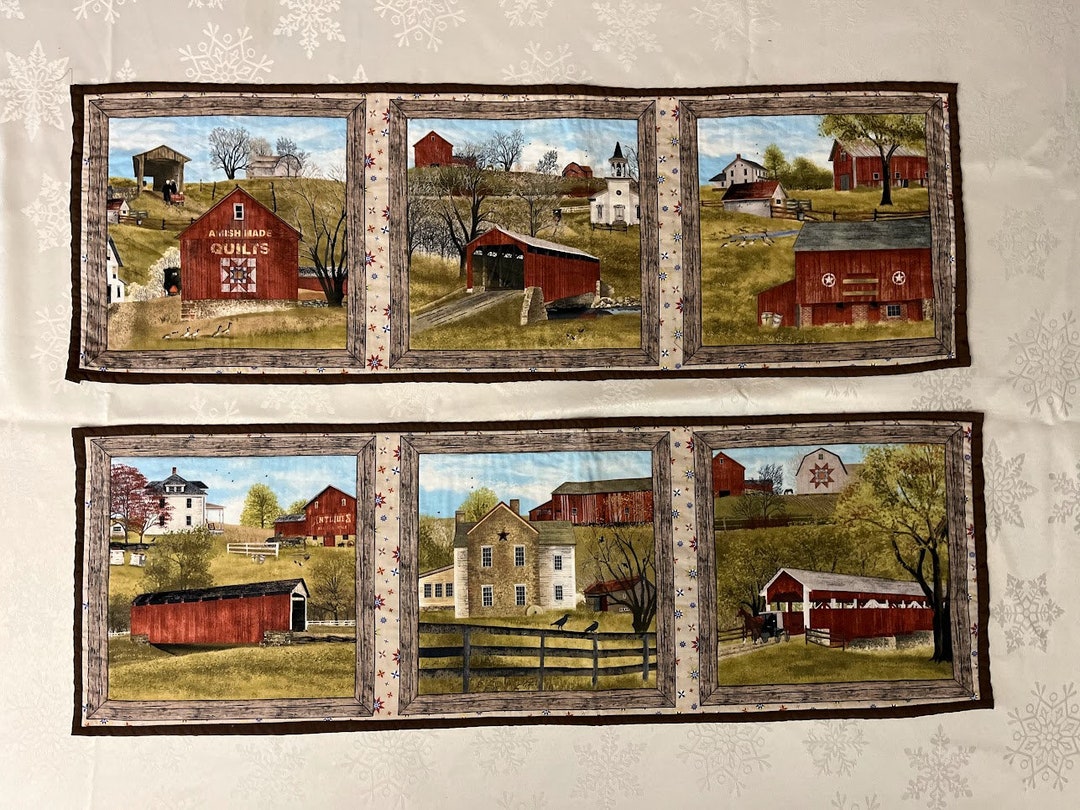 Farmhouses Table Runners - Etsy