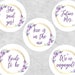 Engagement Party Bridal Shower Labels | Engagement Bridal Cupcake ...