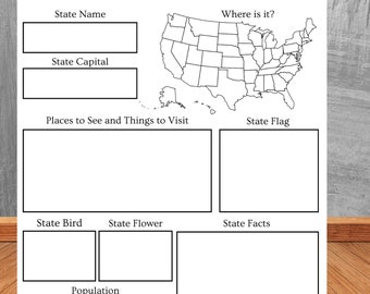 Country Worksheet Information Research Kids History Homeschool Project ...
