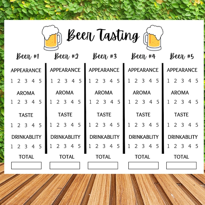 Beer Tasting - Etsy