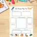 All About My Pet Printable Worksheet, Kids Activity Sheet, Homeschool ...