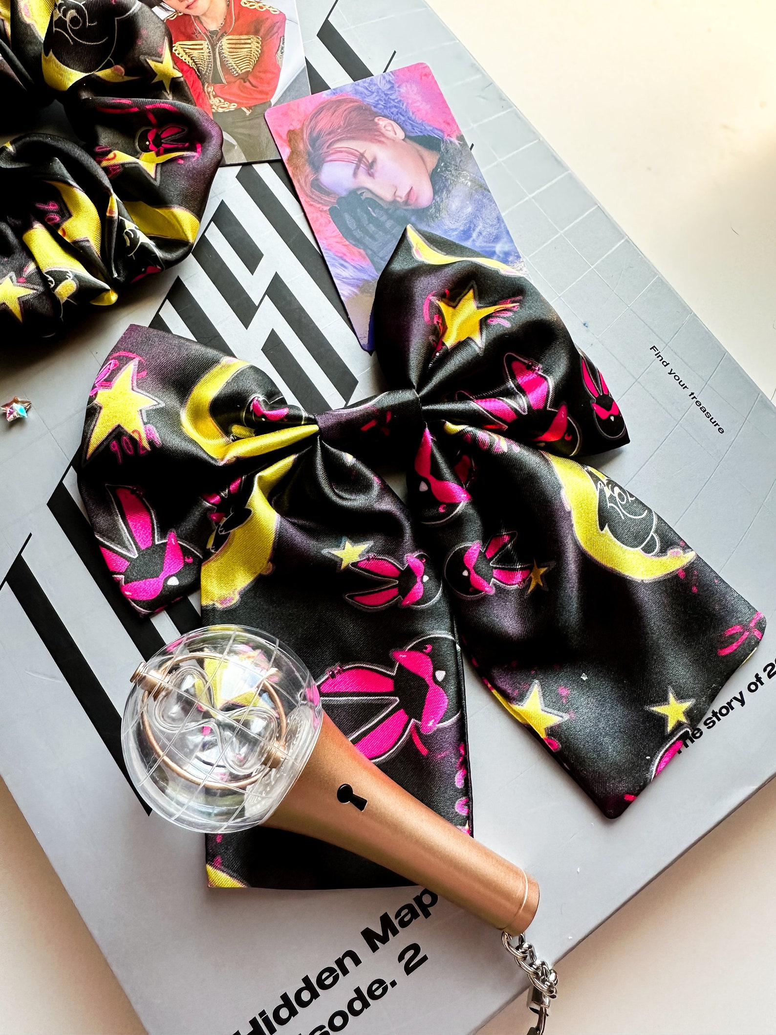 ATEEZ Mito Inspired Bow - K-pop Lightstick and Hair/outfit Accessory ...