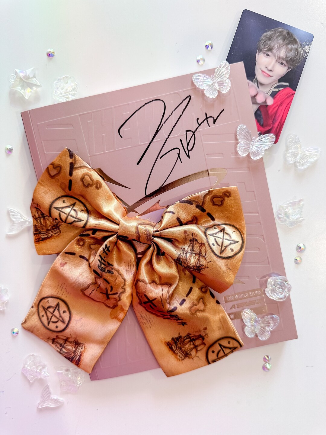 ATEEZ ATINY Inspired Bow - K-pop Lightstick and Hair/outfit Accessory ...