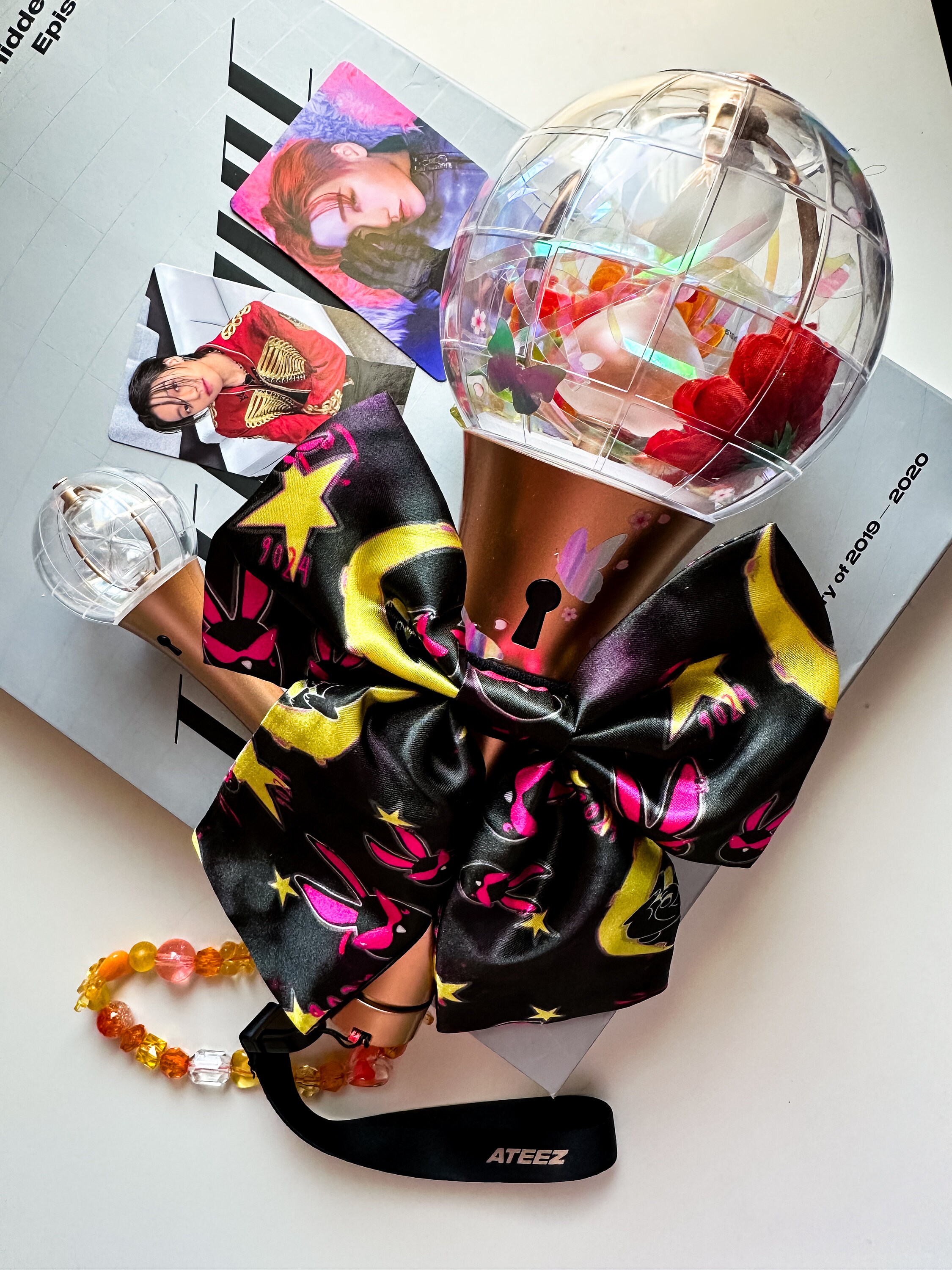 ATEEZ Mito Inspired Bow - K-pop Lightstick and Hair/outfit Accessory ...
