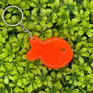 Goldfish Cracker Inspired Keychain | Backpack Charm | Purse Charm - Etsy