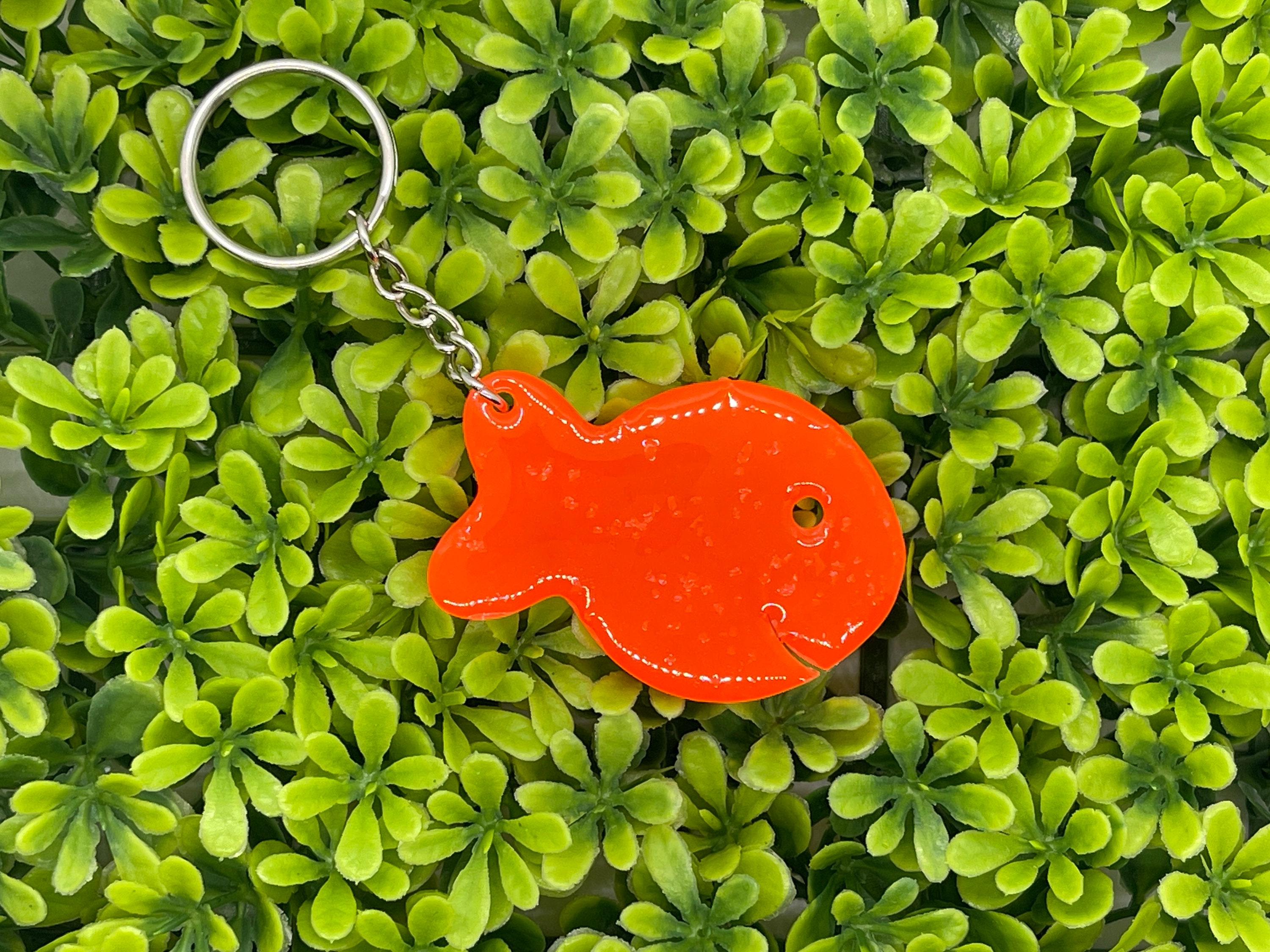 Goldfish Cracker Inspired Keychain - Etsy
