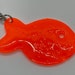 Goldfish Cracker Inspired Keychain | Backpack Charm | Purse Charm - Etsy