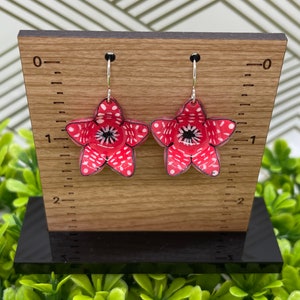Stranger Things Inspired Demogorgon Earrings FREE US SHIPPING - Etsy