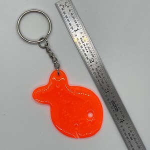 Goldfish Cracker Inspired Keychain | Backpack Charm | Purse Charm - Etsy