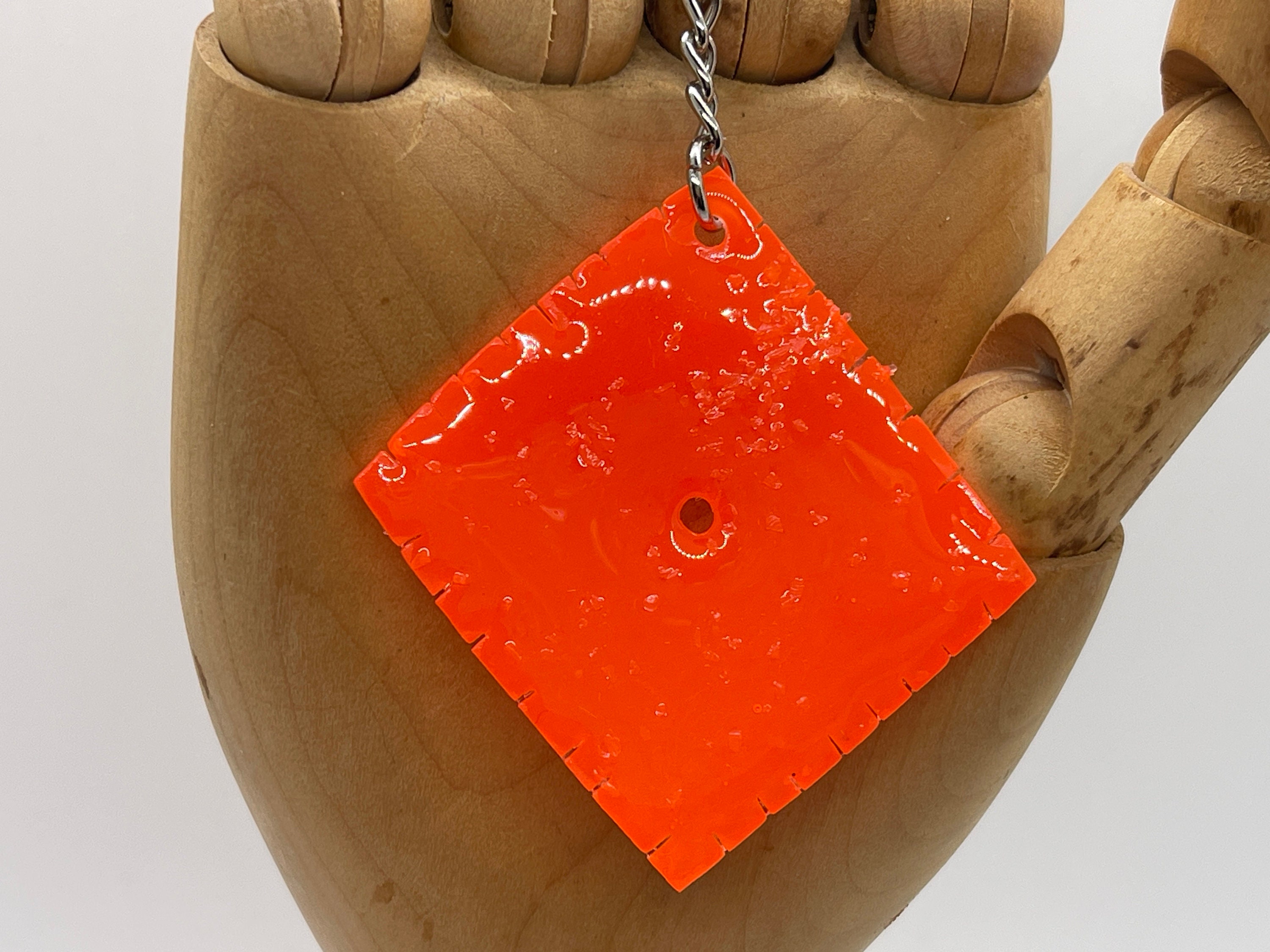 Cheez-it Cracker Inspired Keychain | Backpack Charm | Purse Charm - Etsy