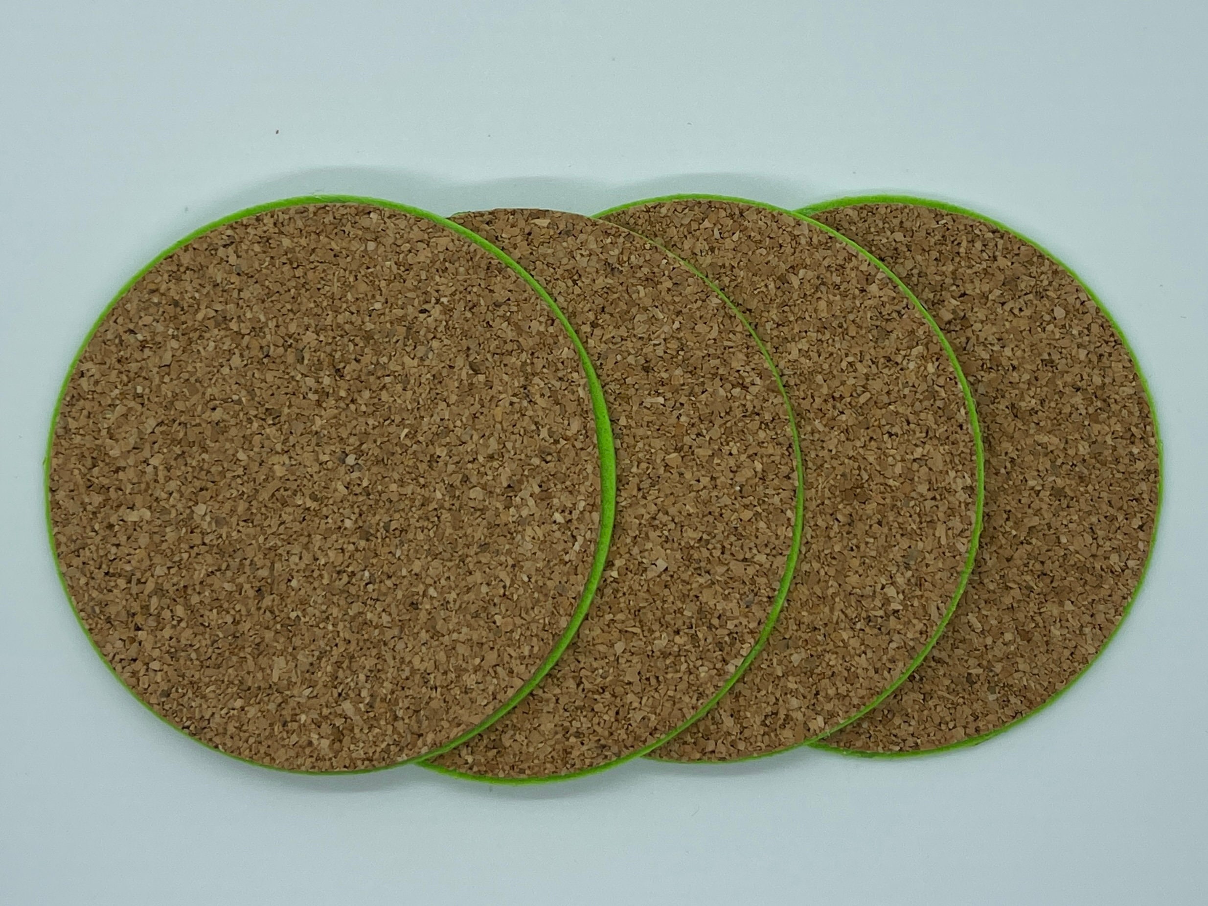 Handmade Lime Slice Felt Coasters - Etsy