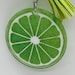 Lime Slice Keychain - Etsy