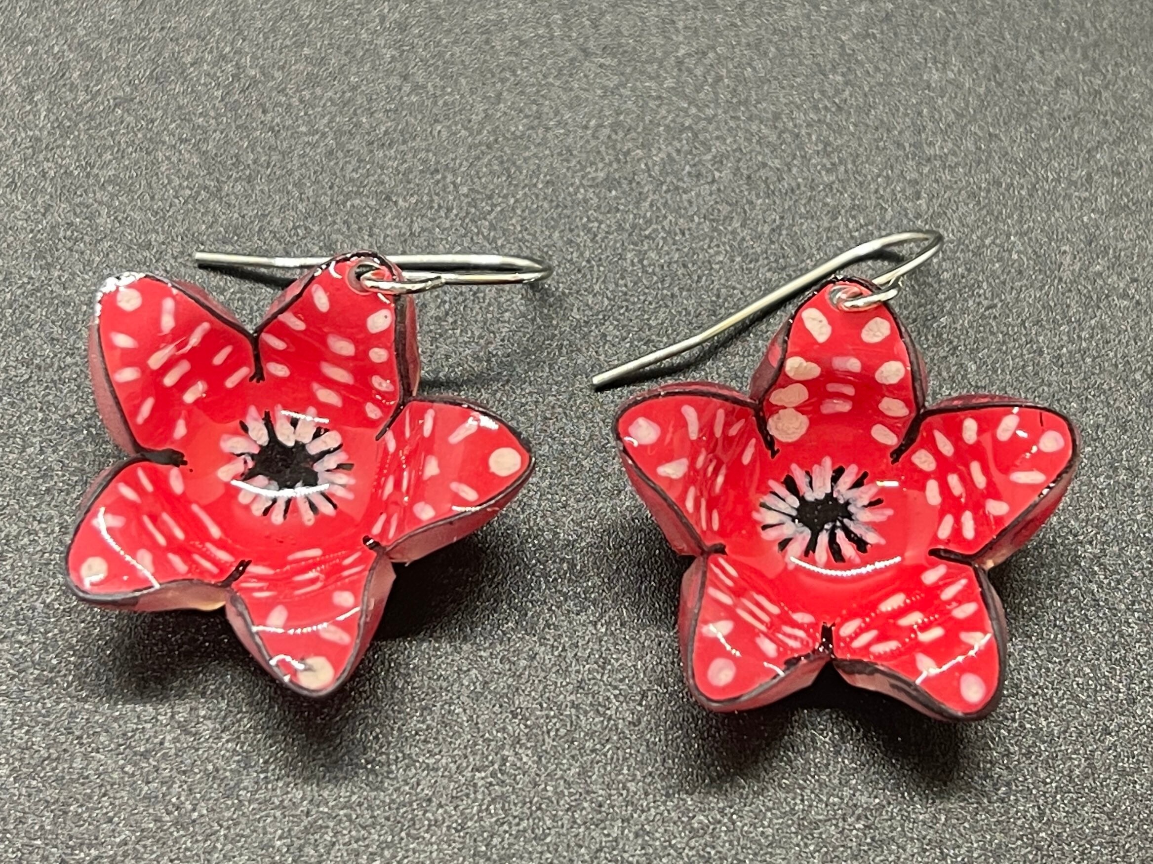 Stranger Things Inspired Demogorgon Earrings FREE US SHIPPING - Etsy