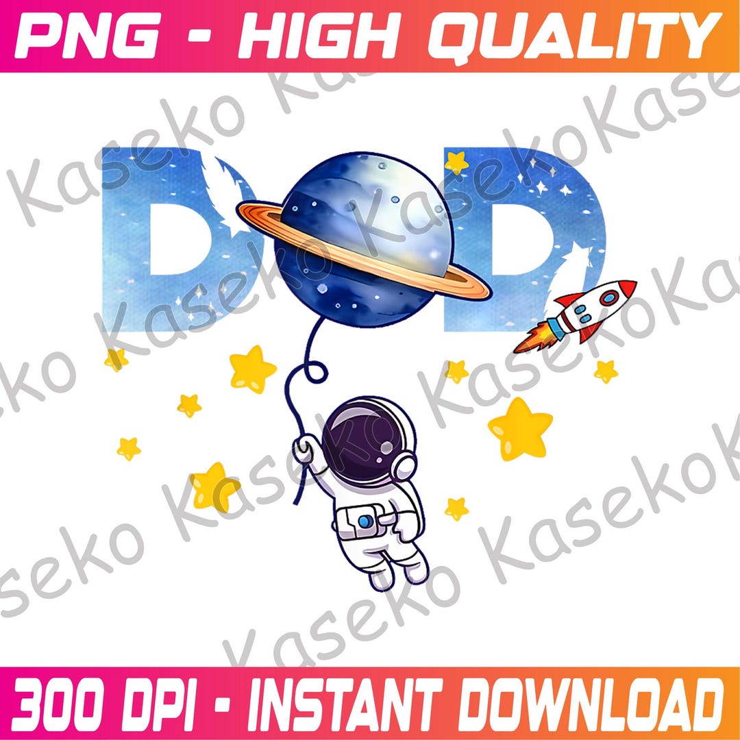 Dad of the Birthday Boy Space Astronaut 1st Birthday Png, Space 1st ...