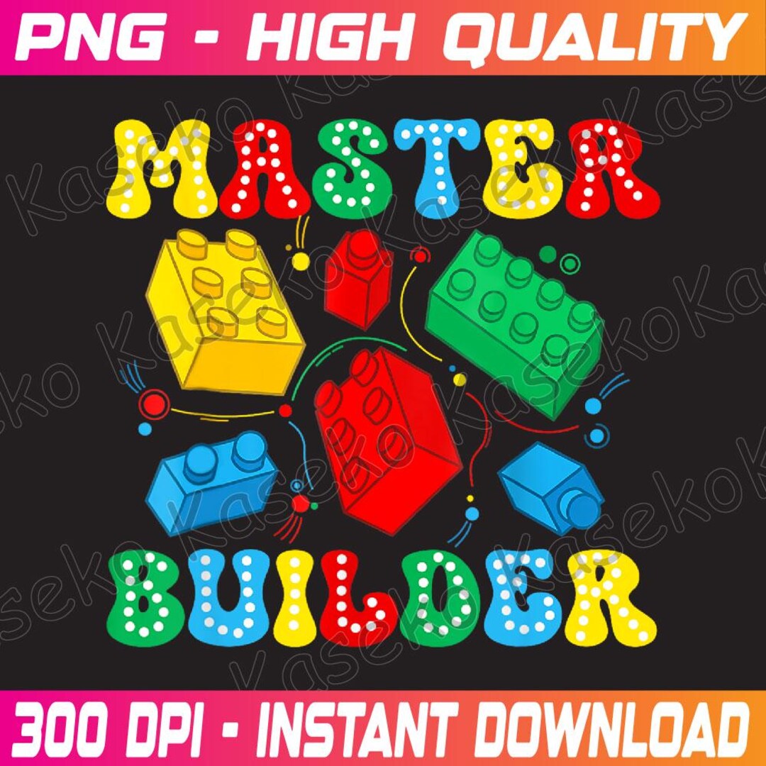 Master Builder Building Blocks Brick Toy Master Builder Png, Building ...