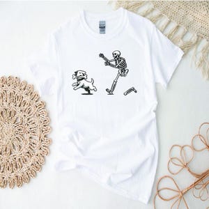 Halloween Dog Skeleton Png, Skeleton Chasing Dog Png, Skeleton Dog ...