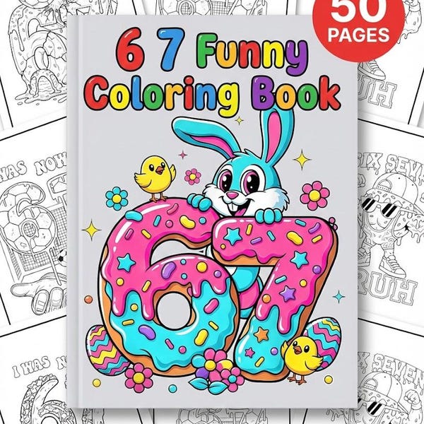 Meme Colouring Pages - Etsy UK