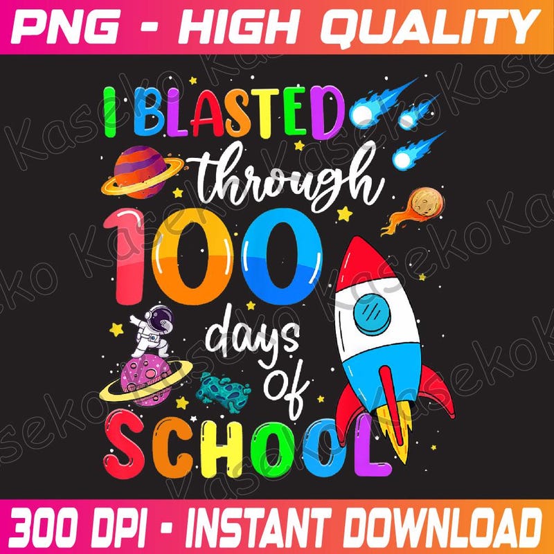 1st 100days of School - Etsy