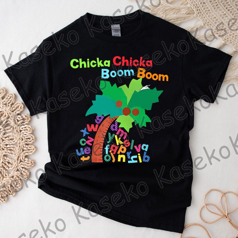 Chicka Boom Boom I'm Glad to See You 1st Day of School Png, I'm Glad to ...