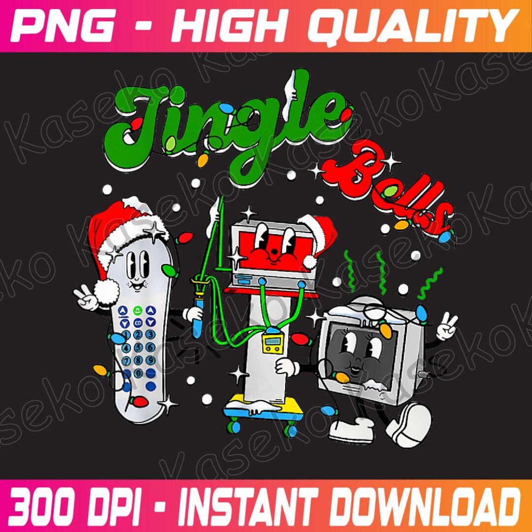 Call Light Telemetry Healthcare Funny Christmas Nurse ICU Png, Nurse ...