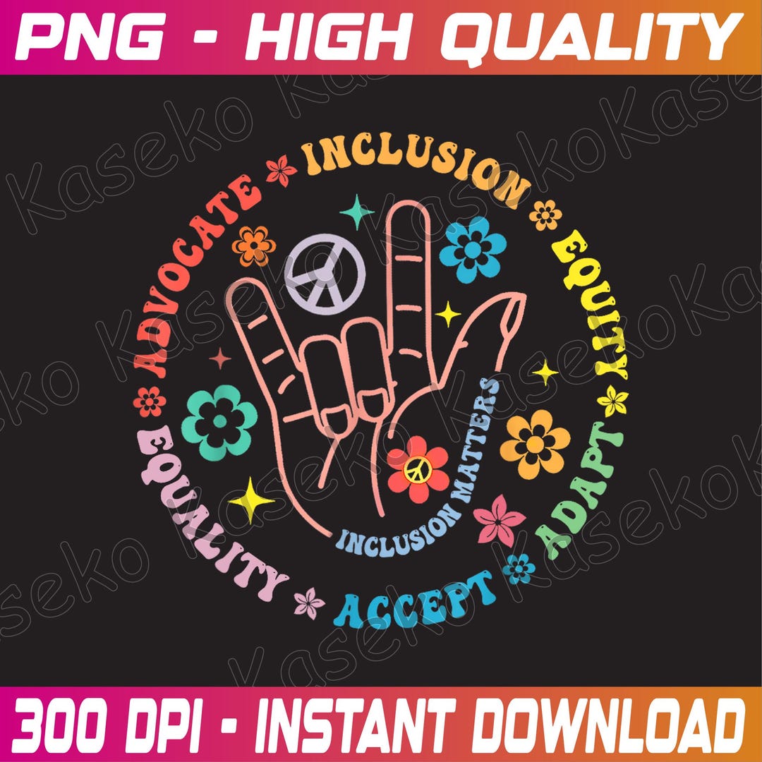 Autism Awareness Inclusion Matters Teacher Inspirational Png, Autism ...