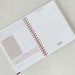 DAILY INTENTION PLANNER Illustrated Journa Weekly Planner - Etsy