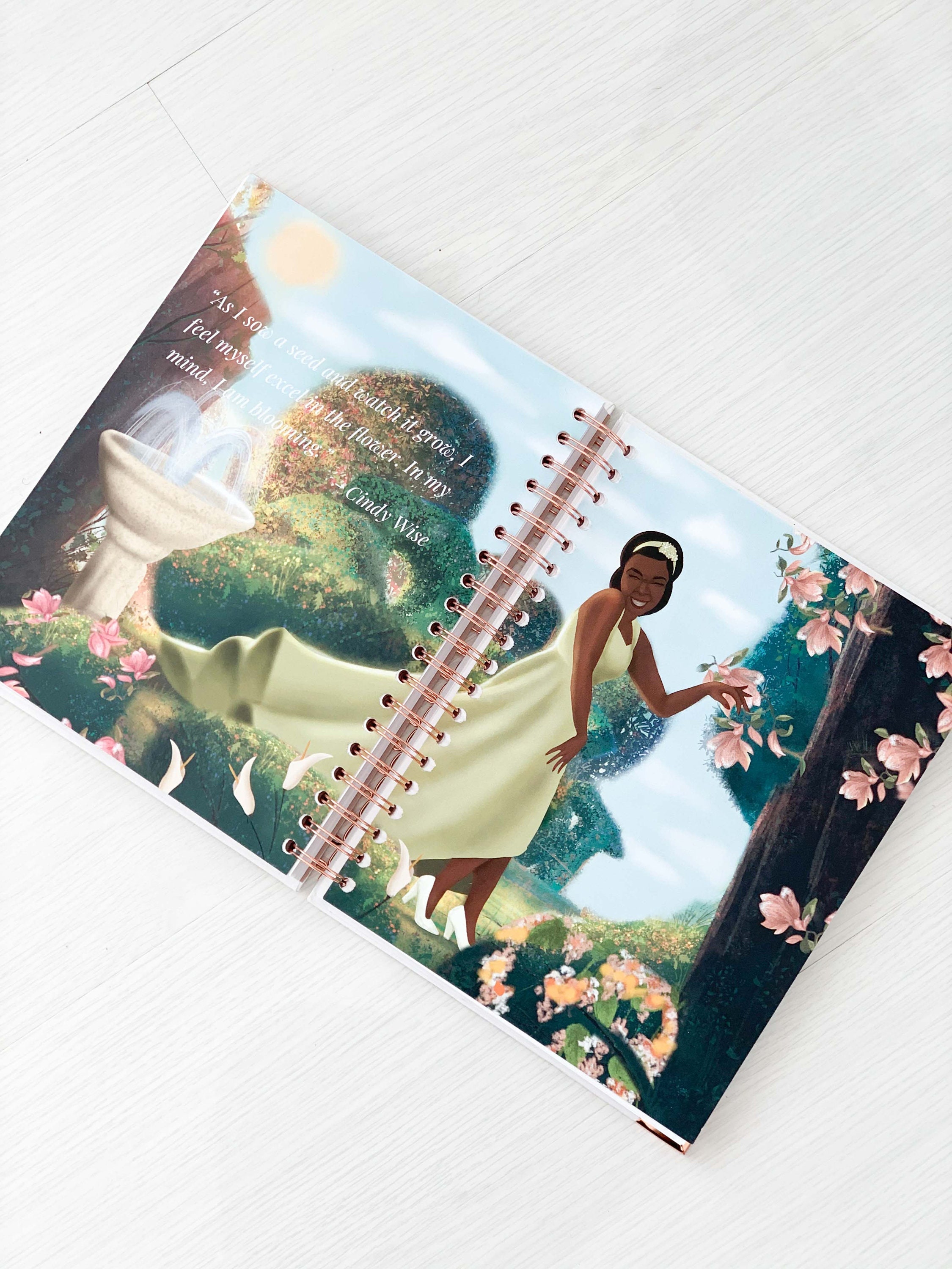 DAILY INTENTION PLANNER Illustrated Journa Weekly Planner - Etsy