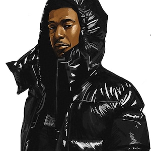 NINES UK RAP Drawing Poster Print - Etsy UK