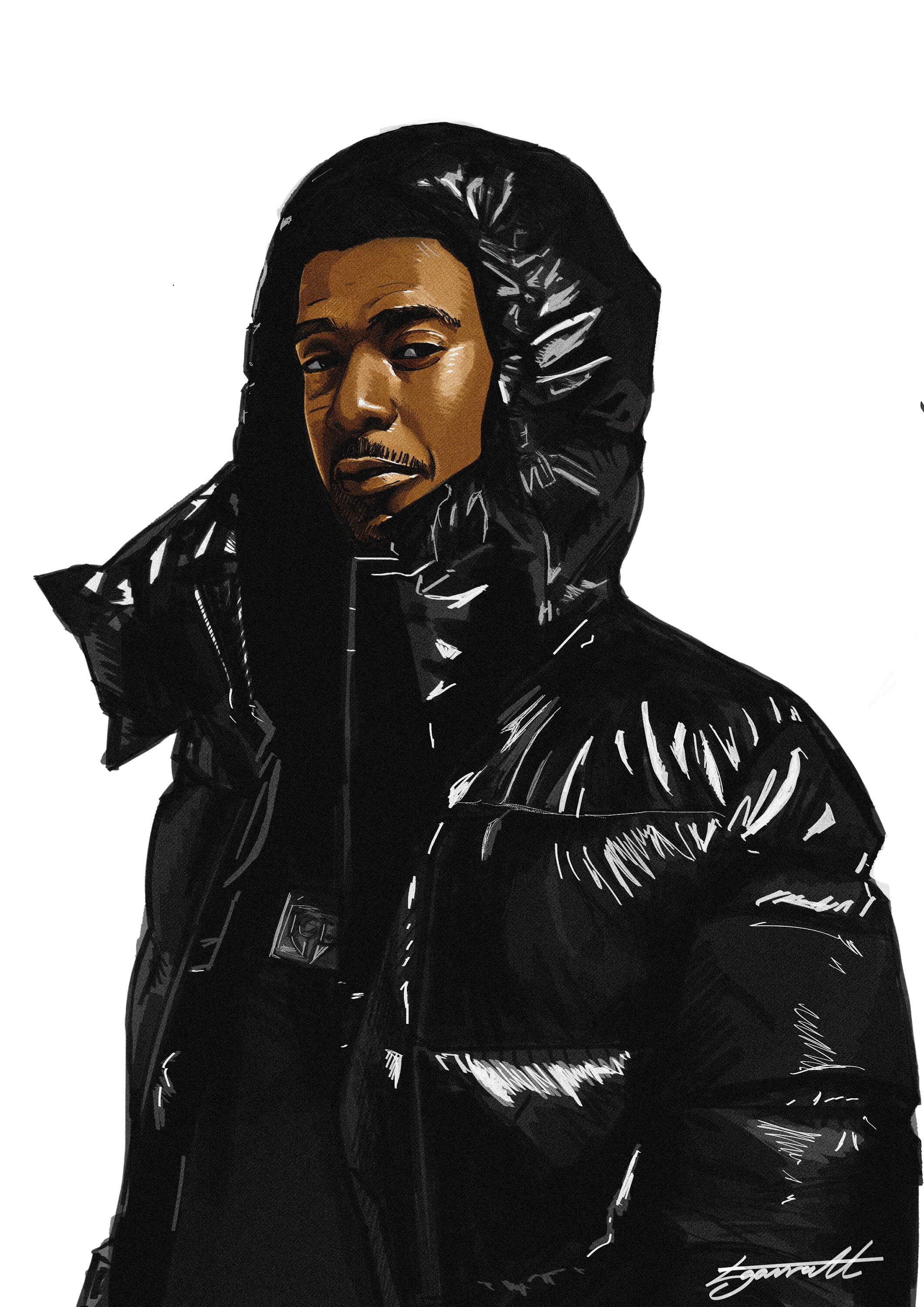 NINES UK RAP Drawing Poster Print - Etsy UK