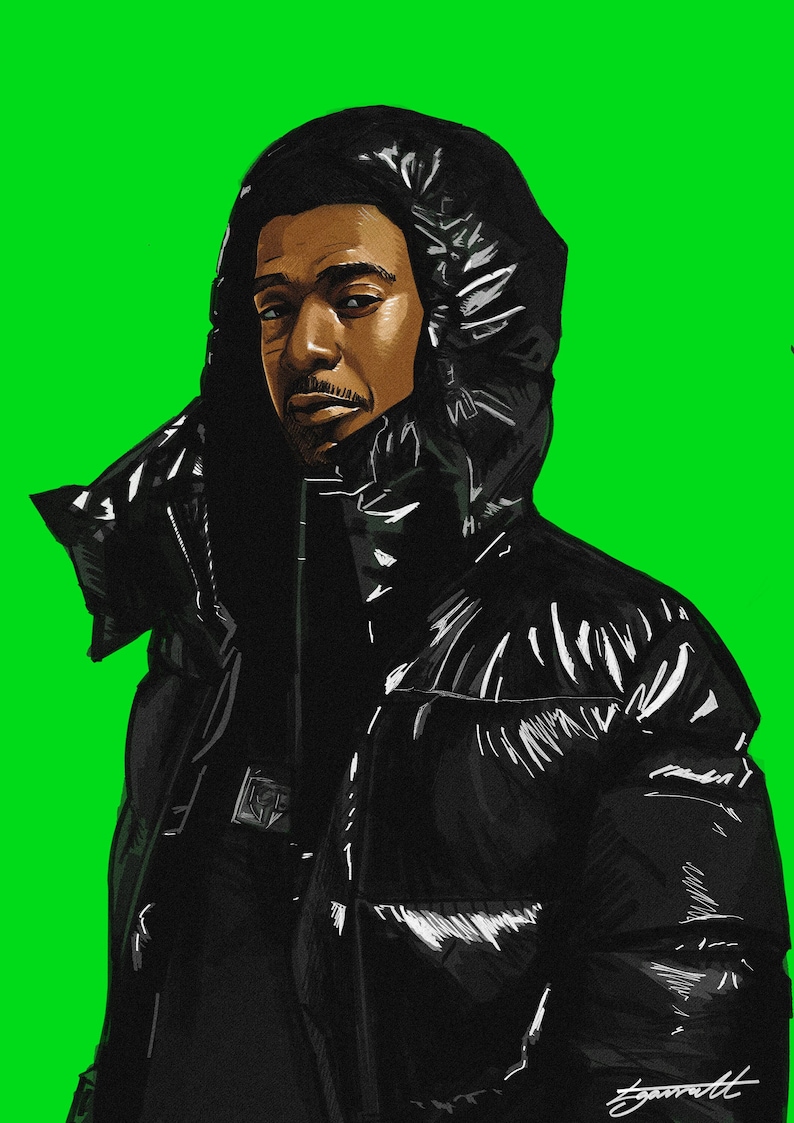 NINES UK RAP Drawing Poster Print - Etsy UK