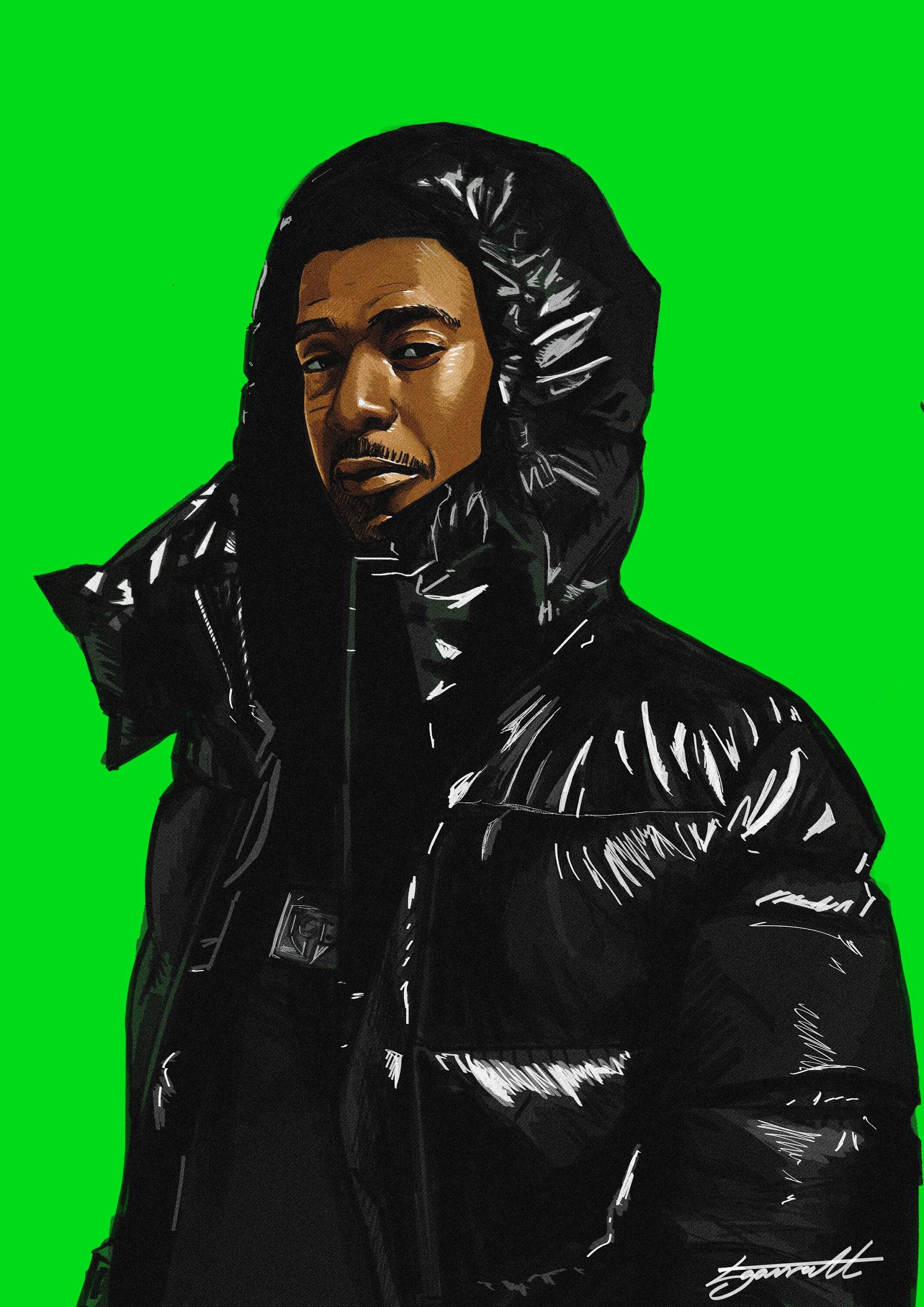 NINES UK RAP Drawing Poster Print - Etsy UK