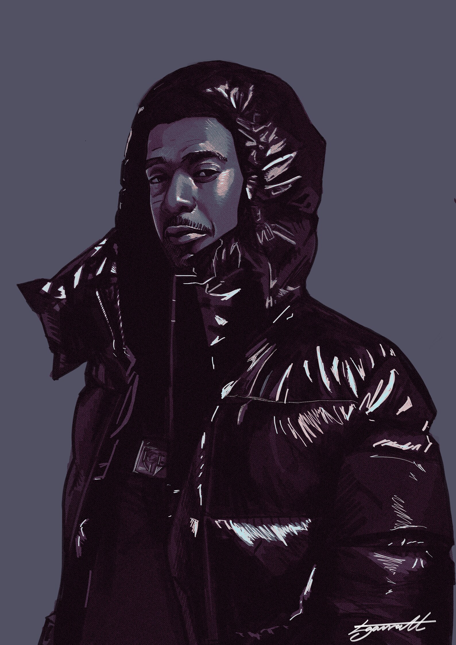 NINES UK RAP Drawing Poster Print - Etsy UK