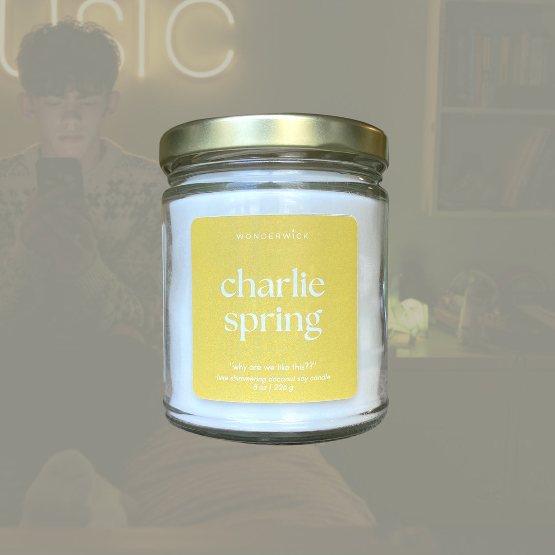 Smells Like Charlie Spring Candle Soy Wax Candle Scented - Etsy