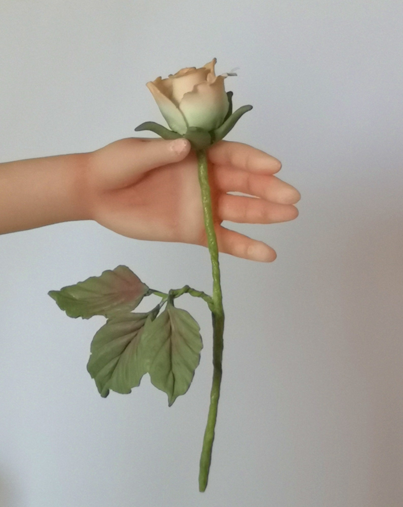 Custom Made Order Doll OOAK Flower Girl. the Doll is Sold. Presented as ...