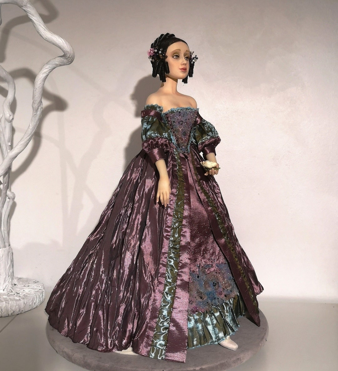 Violetta Valeri (la Traviata) Doll Full Set Semi Static Non Articulated ...