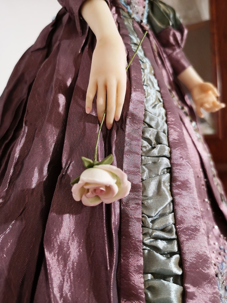 Violetta Valeri (la Traviata) Doll Full Set Semi Static Non Articulated ...