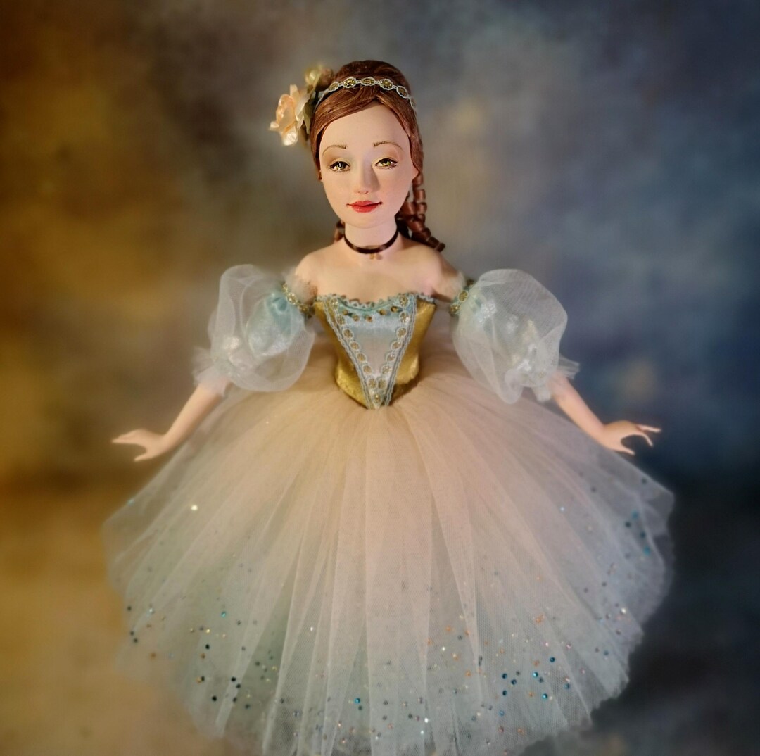 OOAK Art Doll Ballerina to Order. Height 34 Cm. Especially for You, a ...