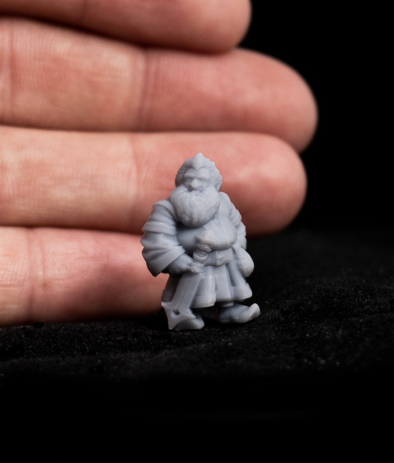 Dwarf, High Detailed Miniature, 28mm Scale, 1:60, Incl. Base - Etsy