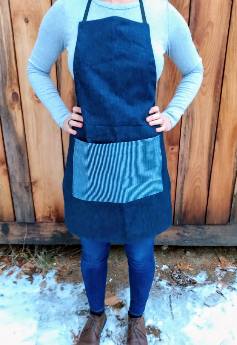 You Design! Funky Pocket Apron in 10 Oz. Denim or Duck Canvas - Etsy