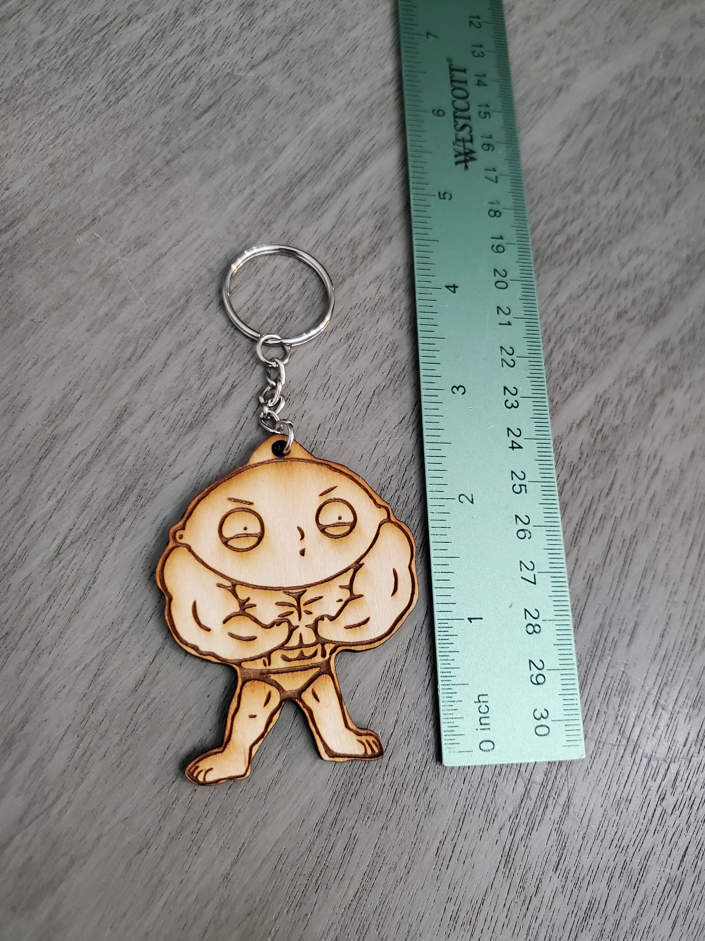 Buff Stewie Keychain | Etsy