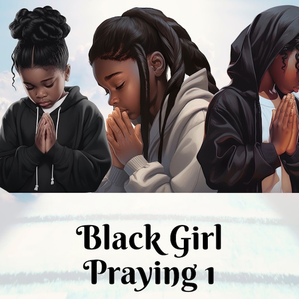 Praying Black People - Etsy